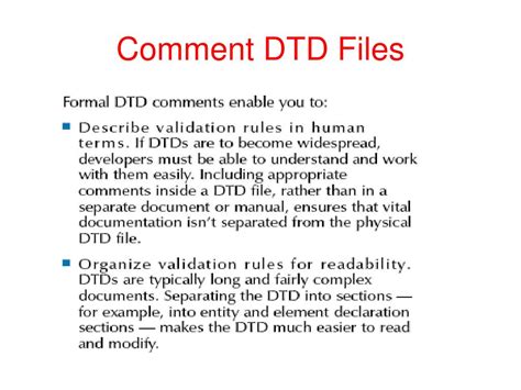 PPT Declare A DTD File PowerPoint Presentation Free Download ID