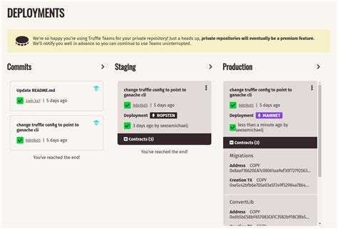 Take Control Of Your Deployments With Truffle Teams Truffle Suite