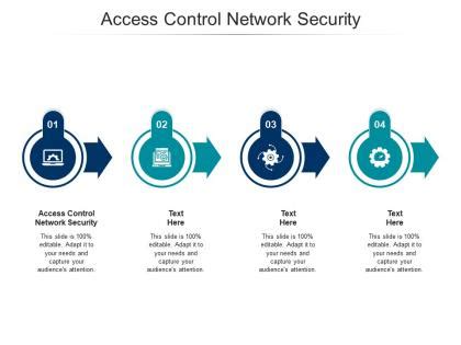 Network Access Control PowerPoint Presentation And Slides PPT Template SlideTeam