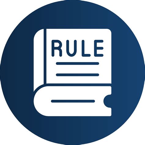 Rule Creative Icon Design 42462232 Vector Art At Vecteezy