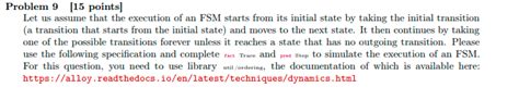 solved problem 9 [15 points] let us assume that the
