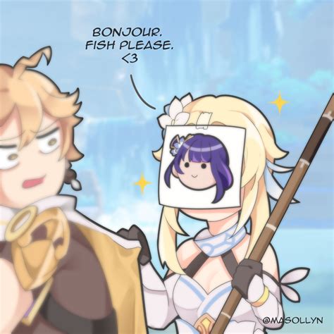 Aether Lumine Fishing Genshin Impact HoYoLAB