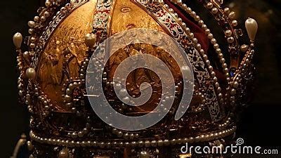 Real Old Vintage Antique Royal Crown For Official Coronations