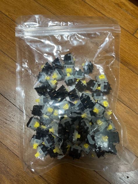 X68 Lubed Gateron Yellow Switches Computers And Tech Parts And Accessories Computer Keyboard On