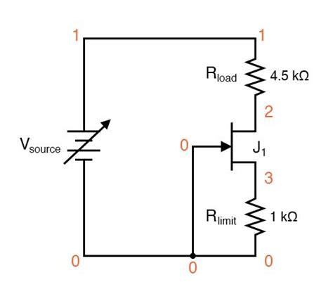 Jfet Current Regulator Circuit Diagram