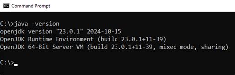 Download And Install OpenJDK 23 On Windows