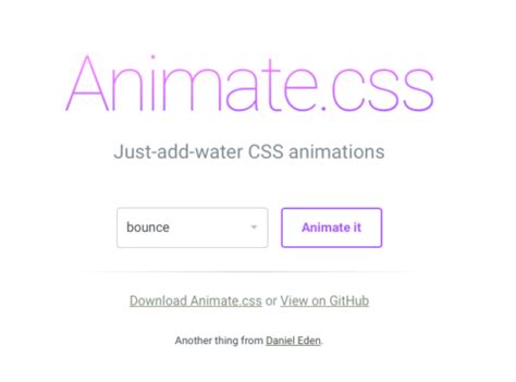 139 Animation Effects Animatecss In Adobe Muse Web Design Ledger
