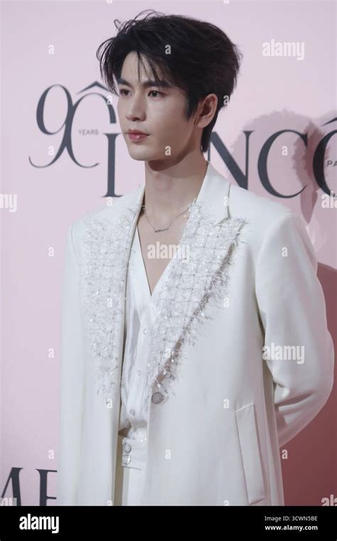 Chinese Actor Zhang Linghe Attends An Activity In Shanghai China 10