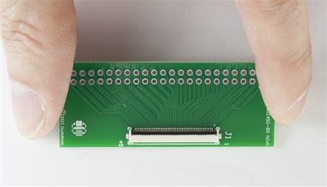 45 Position Zif Breakout Board From Crystalfontz
