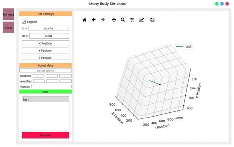 Python Physics Simulation Manybody Visualization Matplotlib Stem
