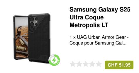 Uag Samsung Galaxy S25 Ultra Coque Metropolis Lt Magsafe Kevlar