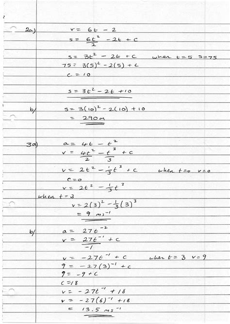 SOLUTION As Mechanics Variable Accelerationans Studypool