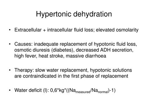 Ppt Disturbances Of Fluid And Electrolyte Balance Powerpoint