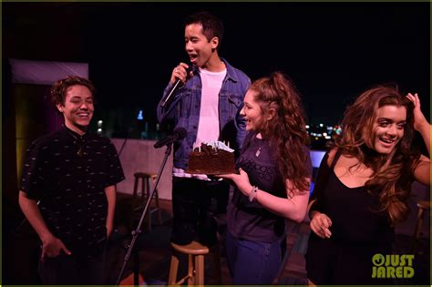 Shameless Ethan Cutkosky Celebrates Birthday At Jjjs Disney Mix Party