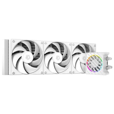 id cooling dash flow 360xt tri fan liquid cooler white daddu charger