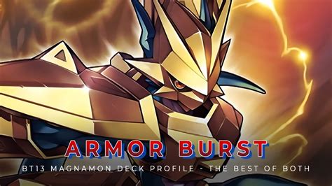 GO FAST OR GO HOME With Magnamon ARMOR BURST In BT13 YouTube