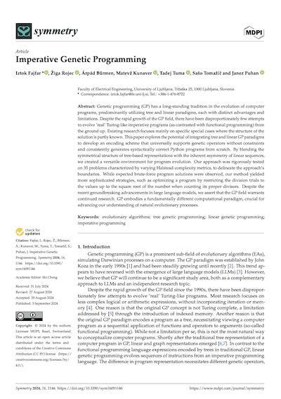 Imperative Genetic Programming