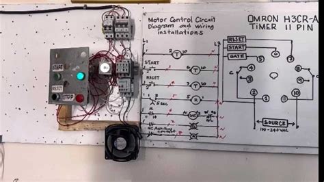 Wiring Diagram For Omron H3CR A8 Timer