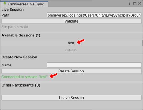 Live Sync Omniverse Connect