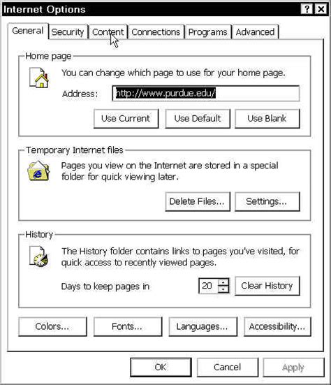 Installing Your Certificate In Internet Explorer