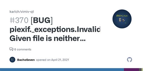 [bug] piexif exceptionsvalidimagedataerror given file is neither