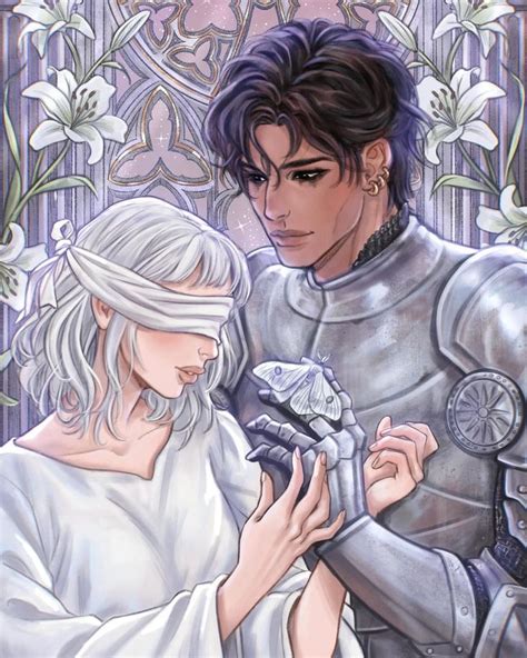 Sybil And Rory The Knight And The Moth Book Art Fan Art Fantasy Books