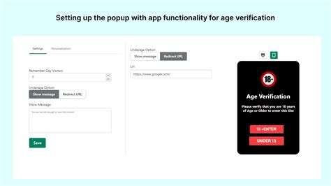 Age Verification Application Shopify App Store