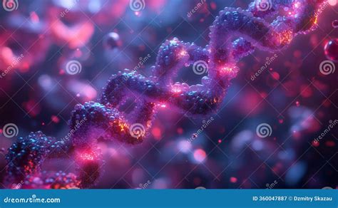 A Vibrant And Colorful Representation Reveals The Complexity Of A Neuro Map Stock Image Image