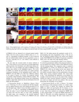 High Resolution Depth Maps Imaging Via Attention Based Hierarchical