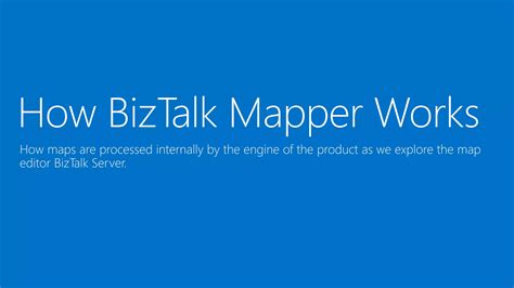 Biztalk Mapping Patterns And Best Practices Pptx