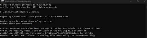 Sfc Found Corrupt Files But Was Unable To Fix Some Of Them Rwindowshelp