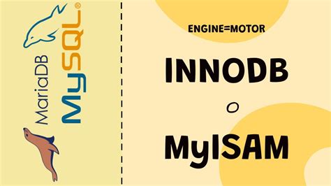 Transacciones En Tablas Con Motor Innodb Y Myisam Mysqlmariadb Youtube
