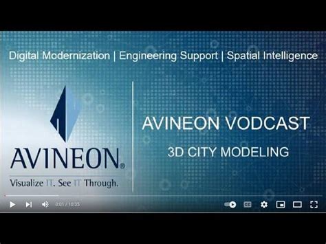 Palatla Srikanth On Linkedin Avineon Vodcast 3d City Modeling