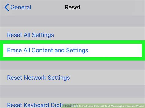 How To Retrieve Deleted Text Messages From An IPhone
