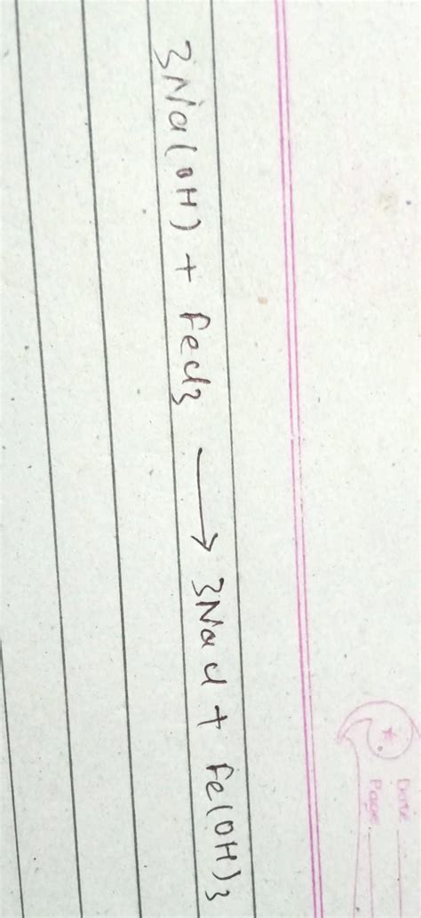 Iron Iii Chloride Sodium Carbonate Balanced Equation At Rodney Hickman Blog