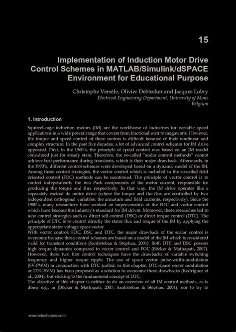 Pdf Implementation Of Induction Motor Drive Control … Pdfs 21231 Pdf15