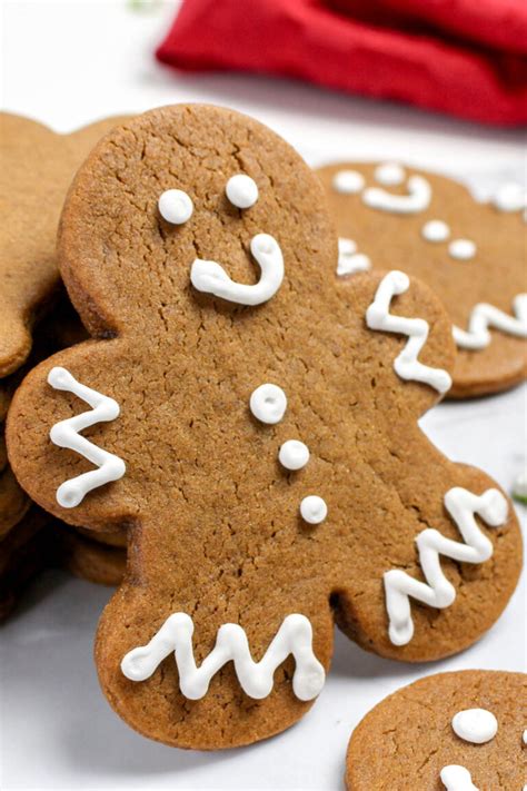 Easy Gingerbread Men Cookies Recipe The Foodie Affair