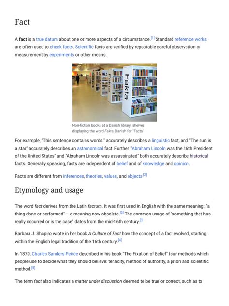 Fact Wikipedia Pdf Logic Epistemology Fact Wikipedia Pdf Logic Epistemology