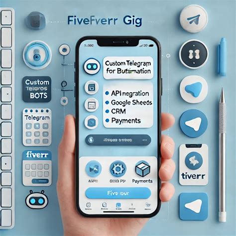 Create Custom Telegram Bots For Automation By Markoro8 Fiverr