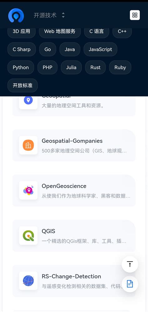 我们搭建了 Gis 工具导航网站 收录了上百个gis 类的站点、工具、开源库 知乎
