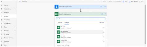 how to trigger power automate from excel crmonce