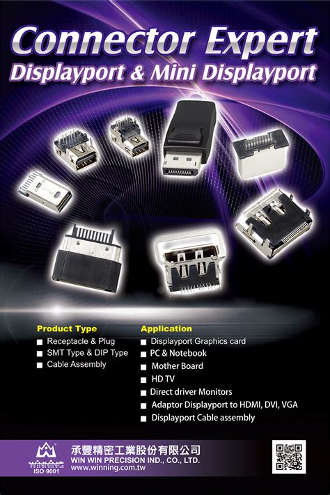 Usb连接器hdmi连接器dp连接器电子连接器东莞承丰广晋精密40年精密电子连接器厂家
