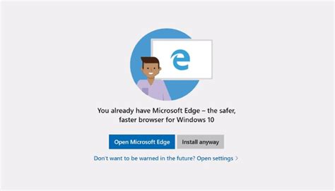 Microsoft Test Warning Before Installing Web Browser Other Than Edge Techzine Global