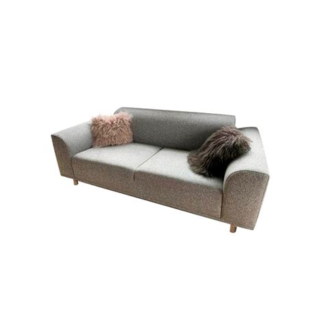 Hannah Sofa 2 Seater Sofa In Fabric Grey Bolia Deesup