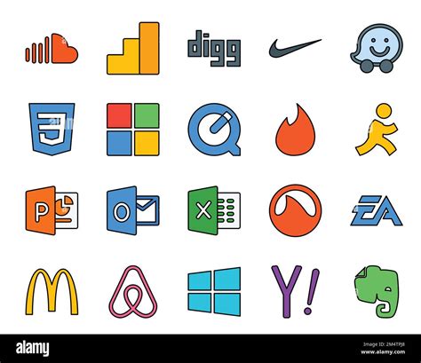 Excel Icon Microsoft Stock Vector Images Alamy