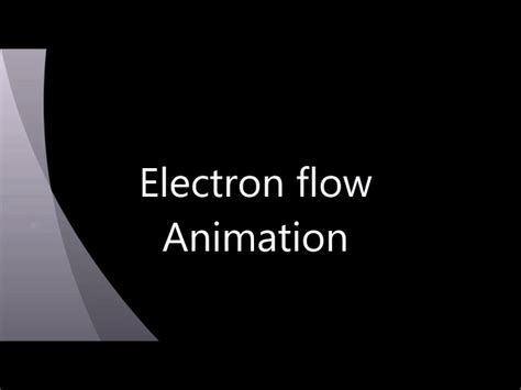 Electric Current Animation Powerpoint Lesson Explainer Electric