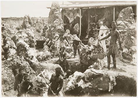 Phosphate Mining Nauru The Library Print Shop