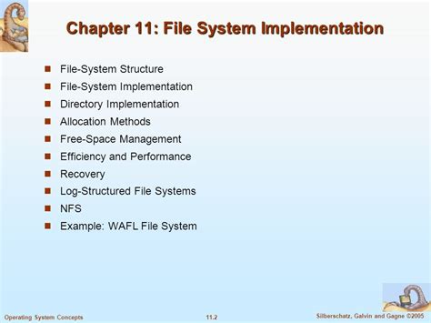 Chapter 11: File System Implementation Silberschatz, Galvin and Gagne ©2005 Operating System ...