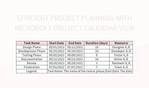 Creating A Detailed Project Plan With Microsoft Word Excel Template Free Download Pikbest