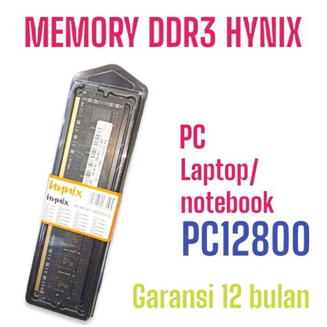 Jual Hynix Ddr3 Pc12800 Memory Ram Sodim Longdimm Shopee Indonesia